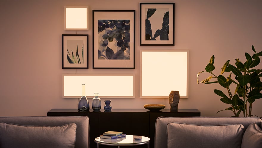 TRÅDFRI - FLOALT lyspanel - IKEA