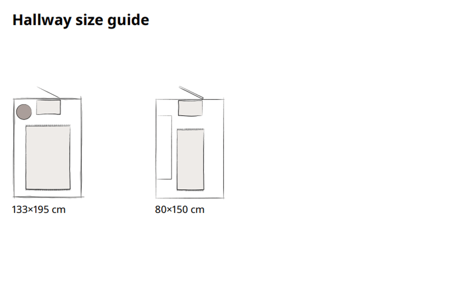 How to choose the right rug size for your space - IKEA