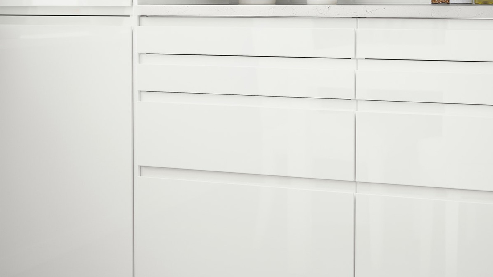 Cuisines METOD finition VOXTORP blanc brillant - IKEA