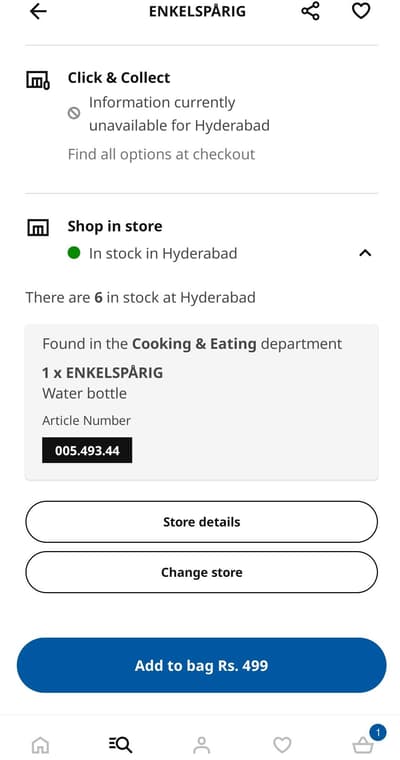 Stock availability - IKEA