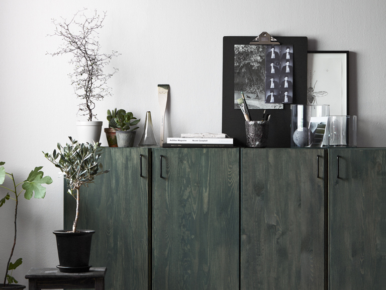 Uppdatera IVAR skåp med bets - IKEA