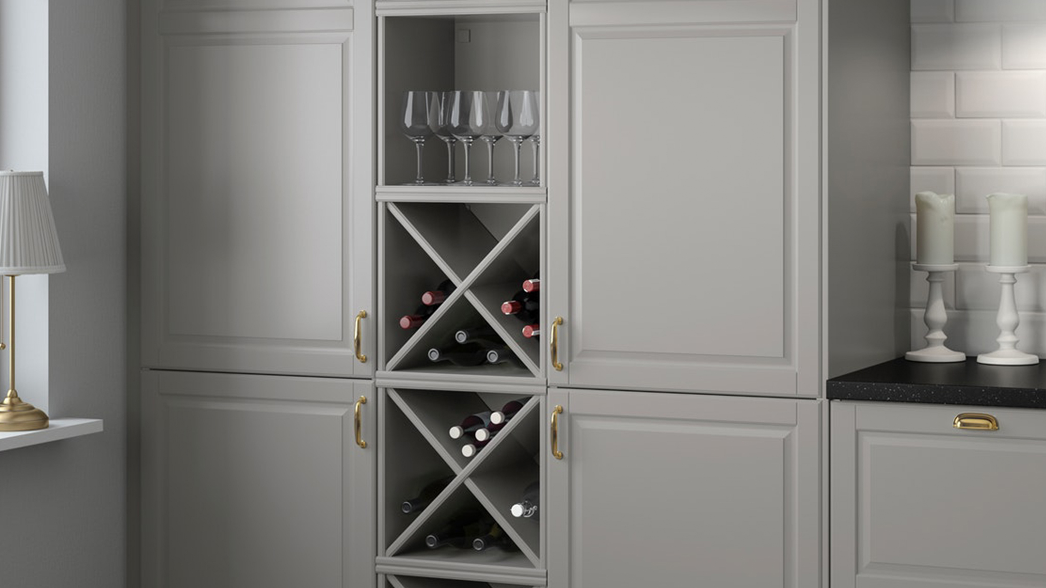 Cuisines METOD finition BODBYN gris - IKEA