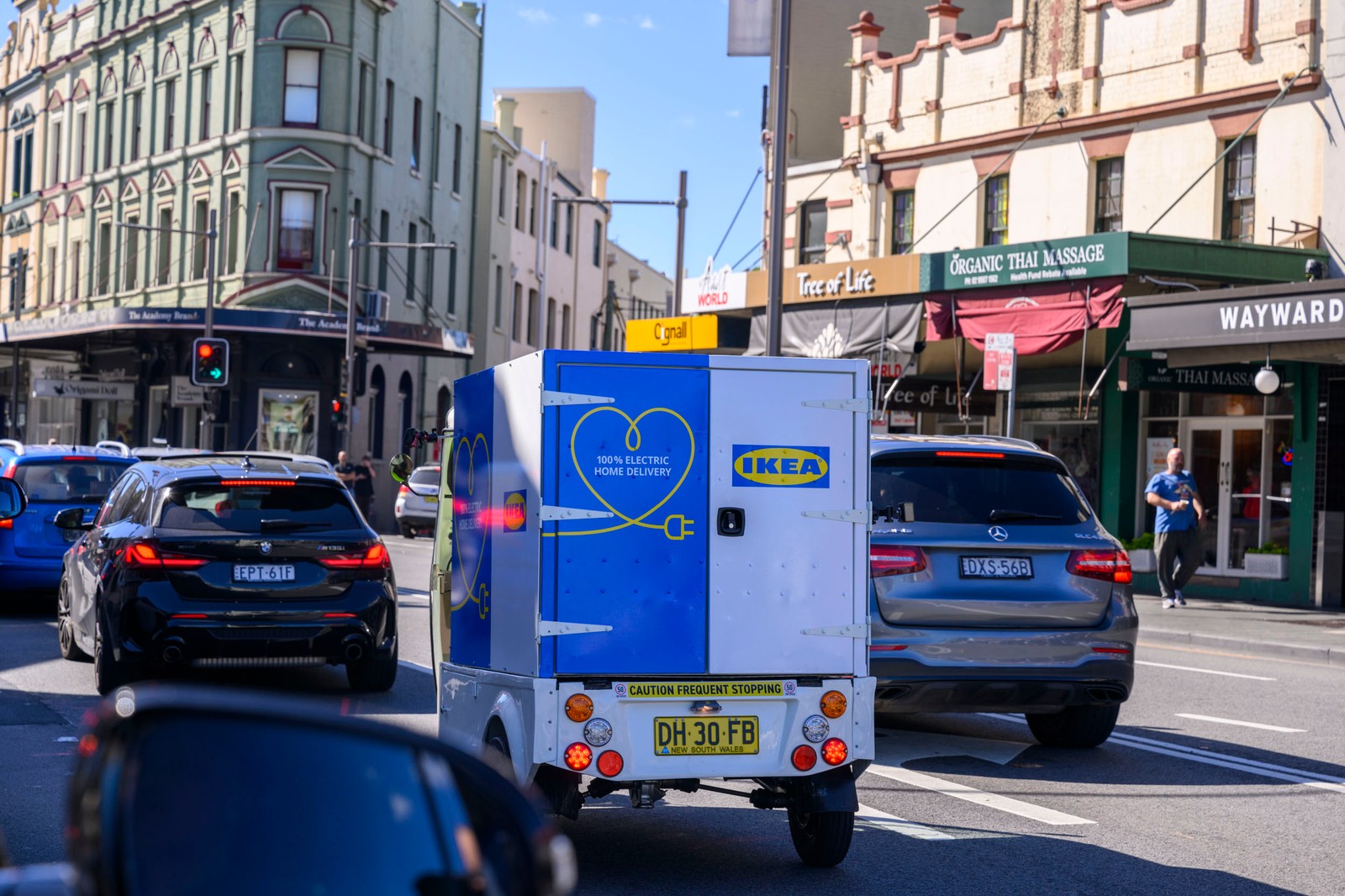 IKEA Australia starts delivery via electric tuk tuk - IKEA Australia