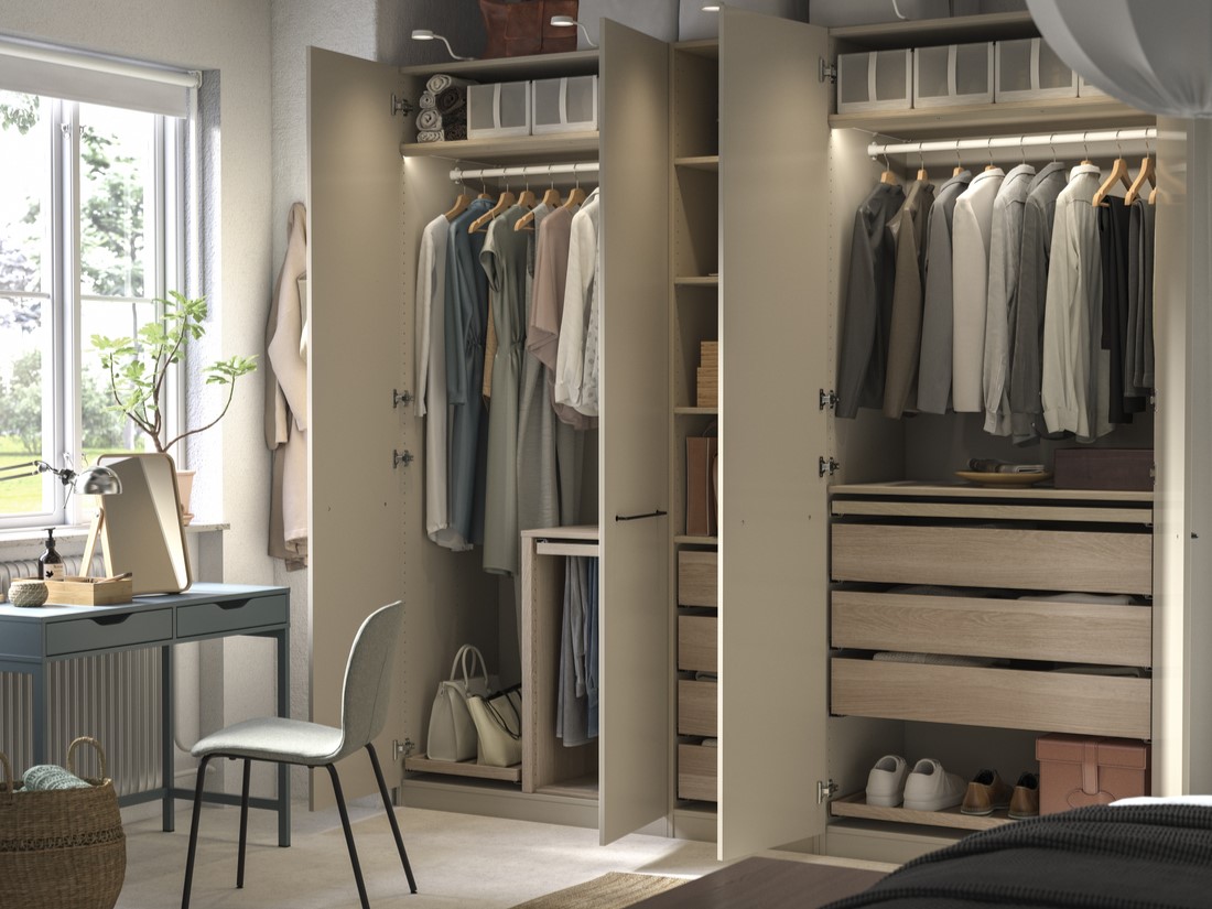 nueva PAX plegable reducir el tiempo montaje a mitad - IKEA