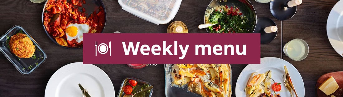 Weekly Menu - IKEA