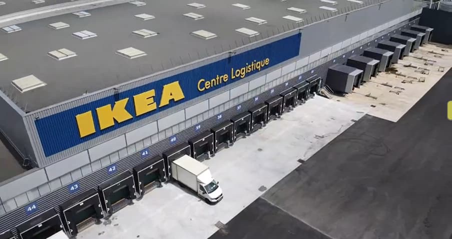 La logistique dans un Centre de distribution IKEA - IKEA