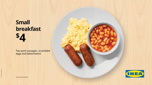 IKEA Breakfast Menu Australia | Restaurant Food Menu - IKEA