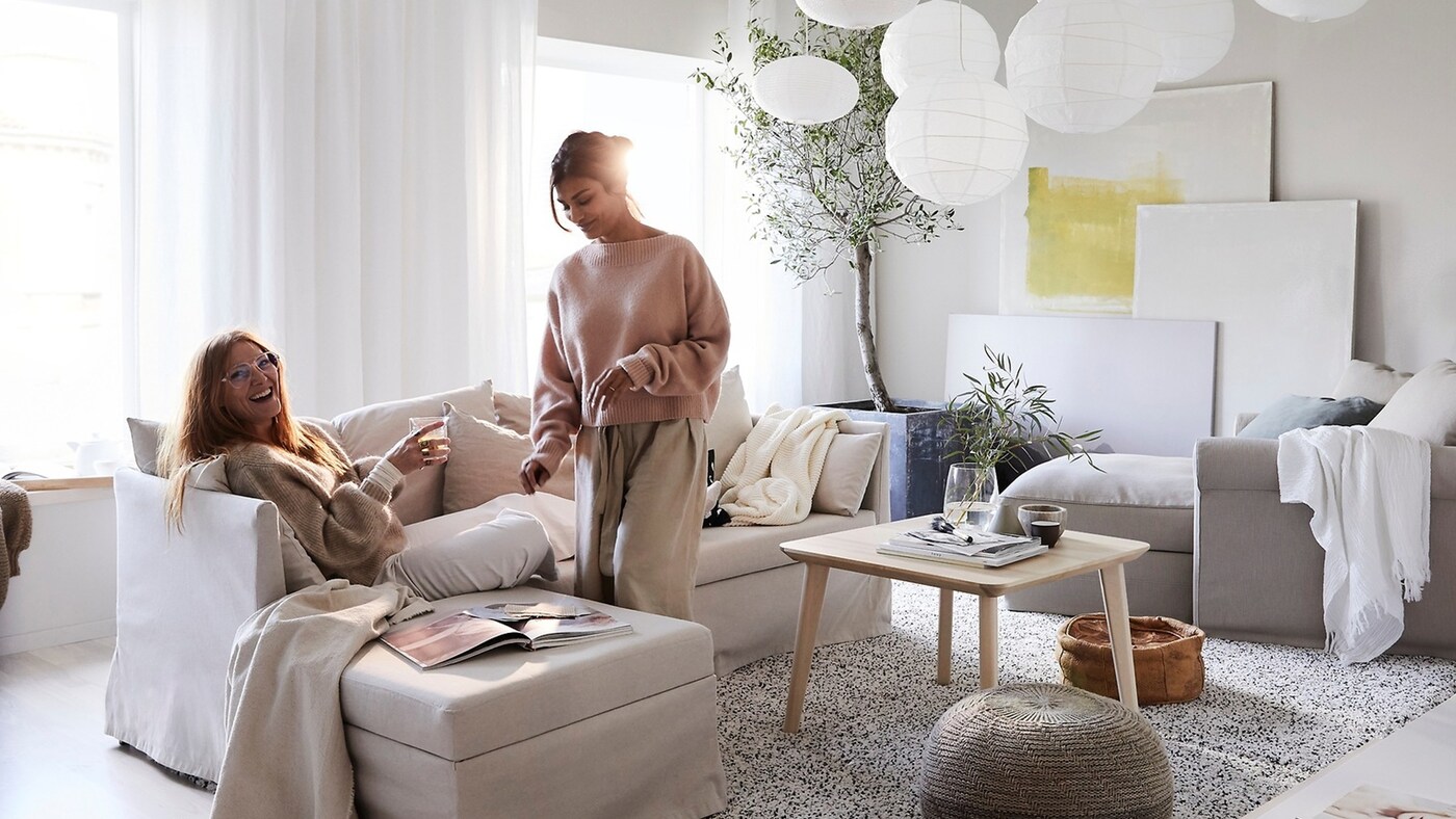 Decoració amb tèxtils per estalviar energia - IKEA