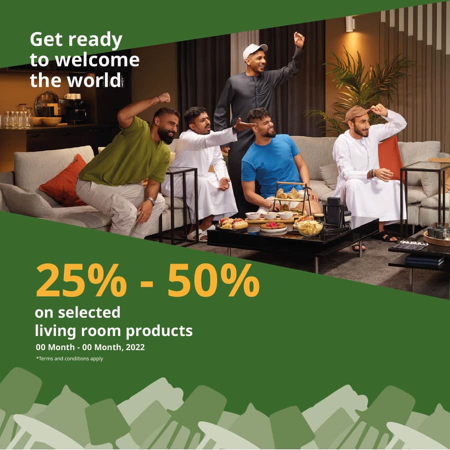 Benefit Up To 25% Off With Living Room Fest Offers - IKEA