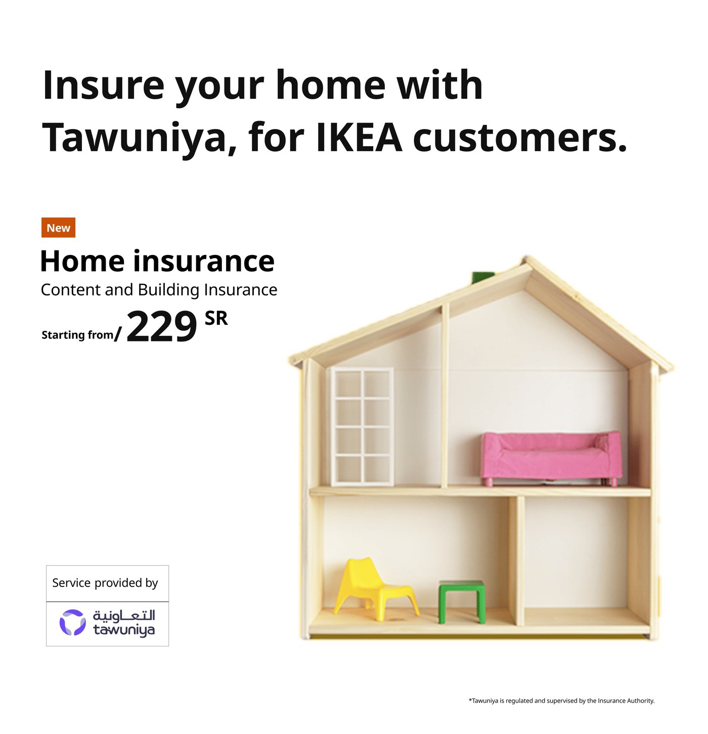 Home contents insurance developed for IKEA customers - IKEA