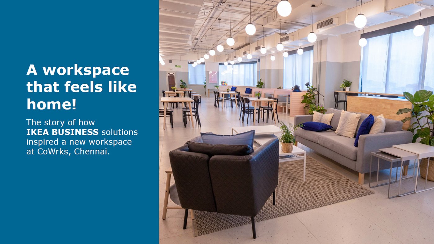 A workspace that feels like home - IKEA