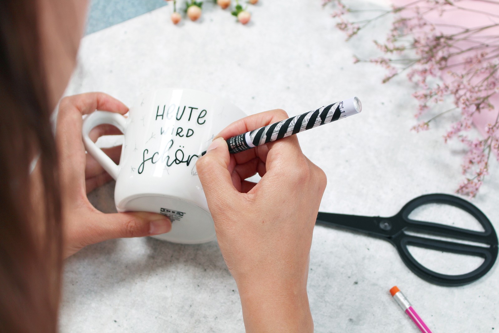 Stift Zum Tassen Beschriften