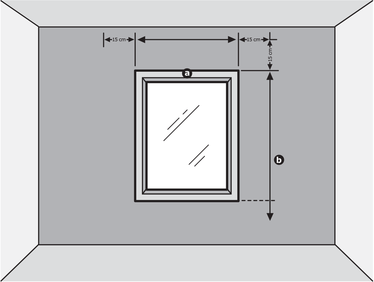 Raam meten voor gordijnrails, -roedes of rolgordijnen - IKEA