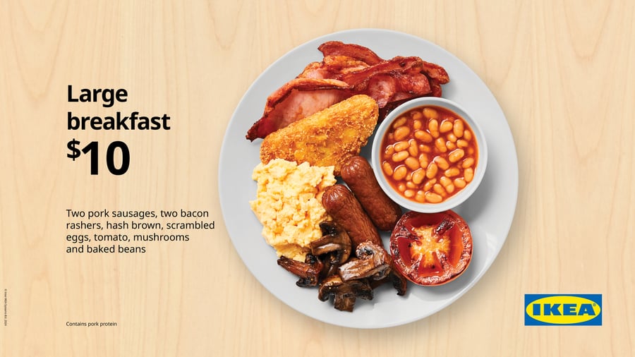IKEA Breakfast Menu Australia | Restaurant Food Menu - IKEA