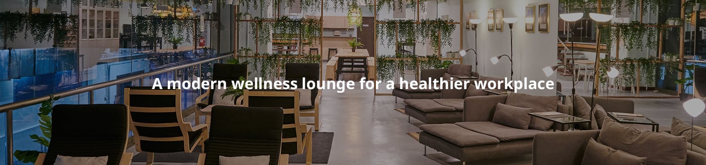 A modern wellness lounge for a healthier workplace - IKEA Malaysia