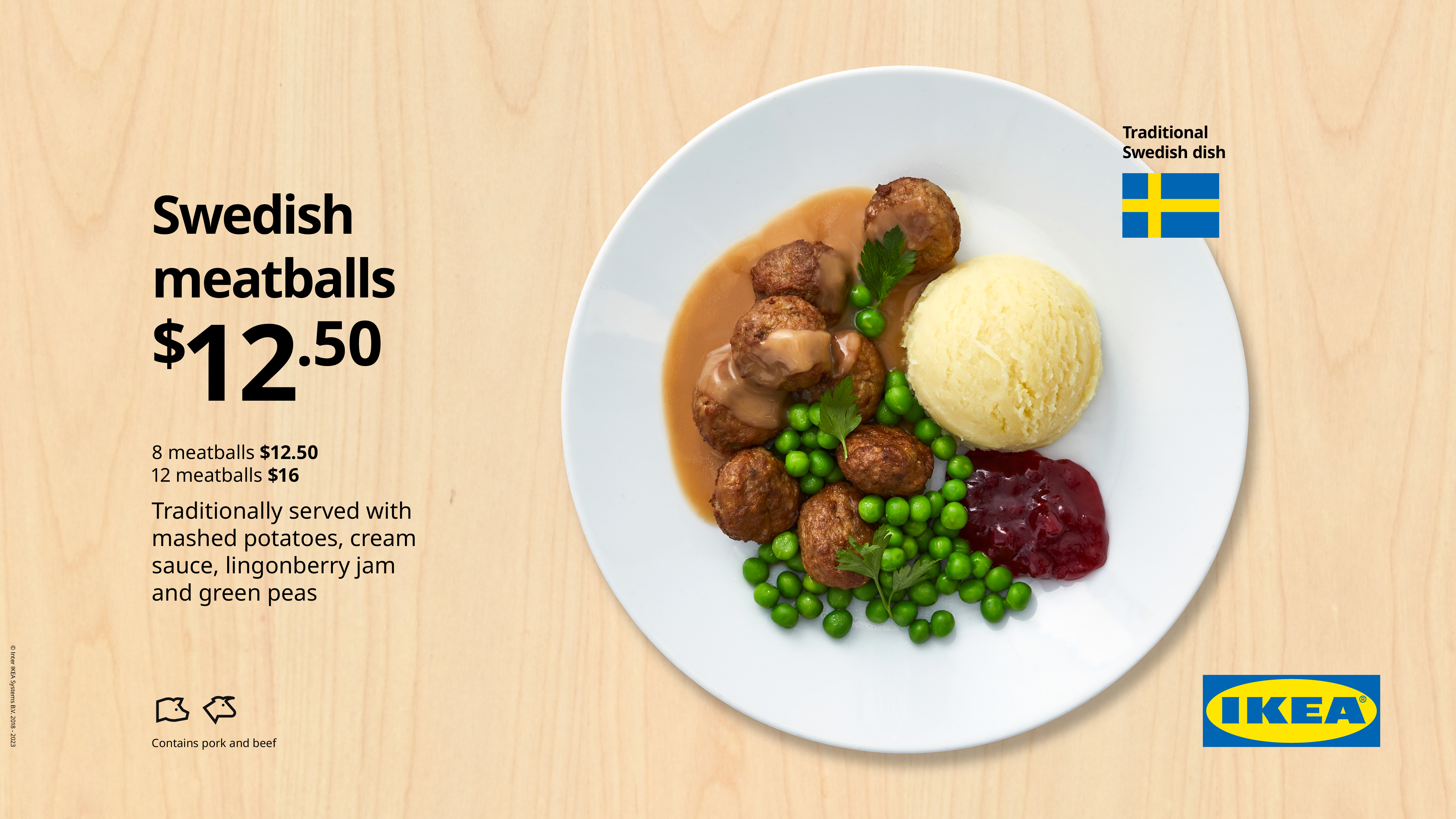 IKEA Mains Menu Australia | Restaurant Food Menu - IKEA