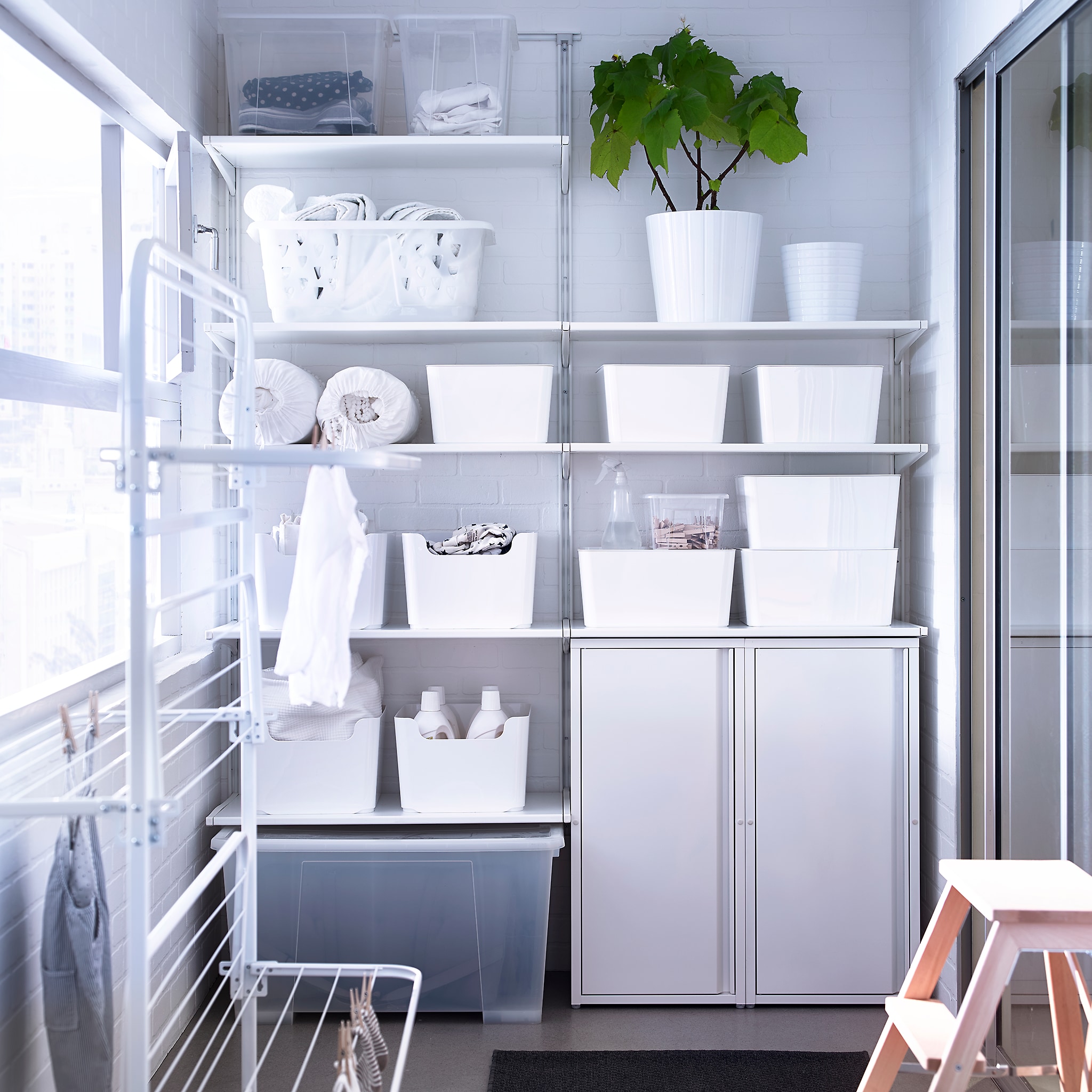 Outdoor Storage And Organising For Balconies - IKEA UK