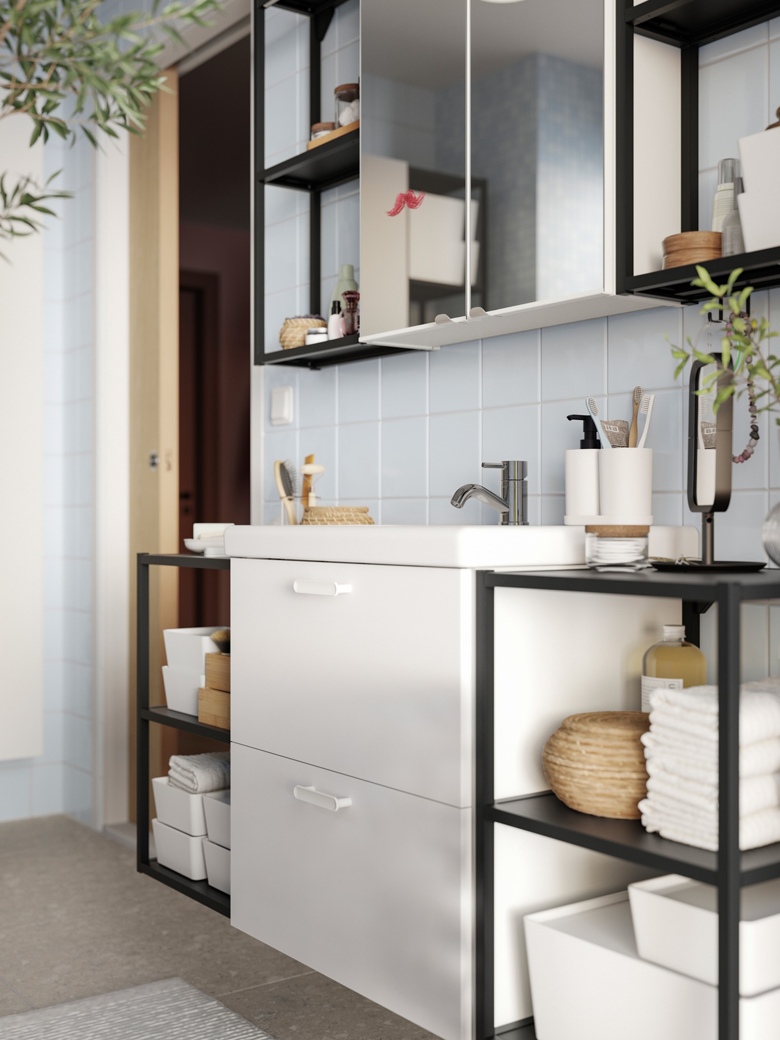 There is a bathroom for every taste and every wallet - IKEA