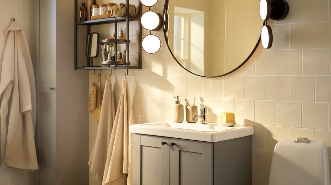 Your urban bathroom with a relaxing spa feel - IKEA