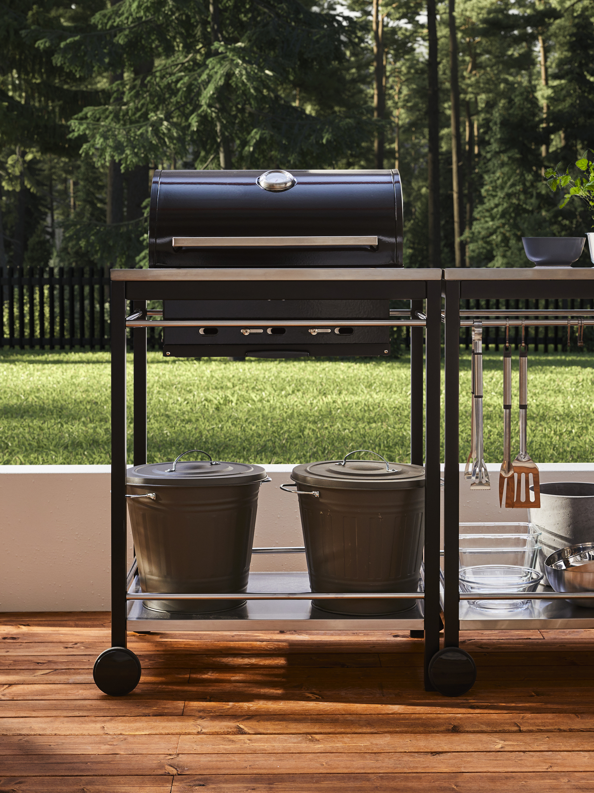 Festive gatherings with the BONDHOLMEN outdoor series - IKEA | IKEA ...