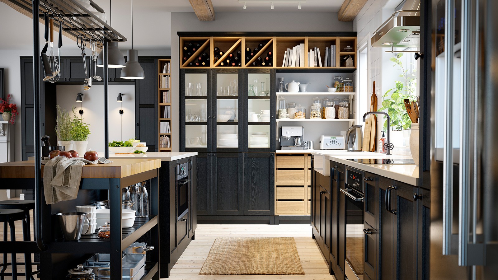 A spacious kitchen with lots of storage - IKEA