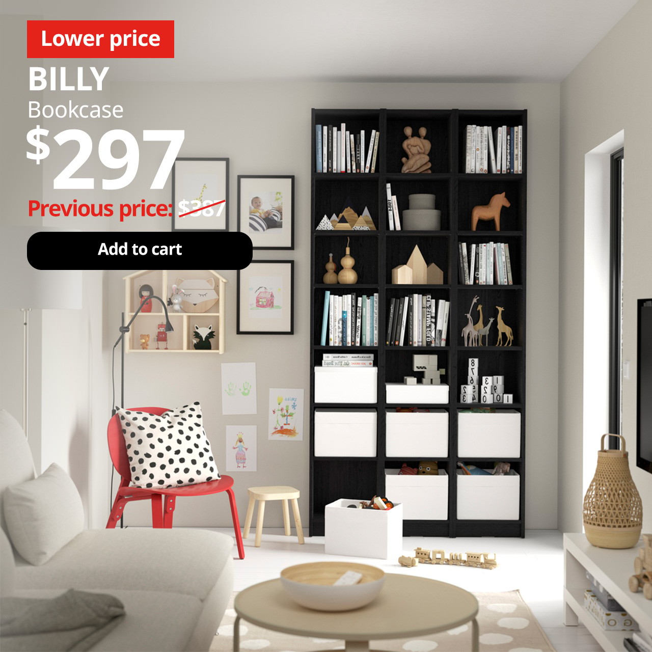 Billy Bookcase and storage series - IKEA