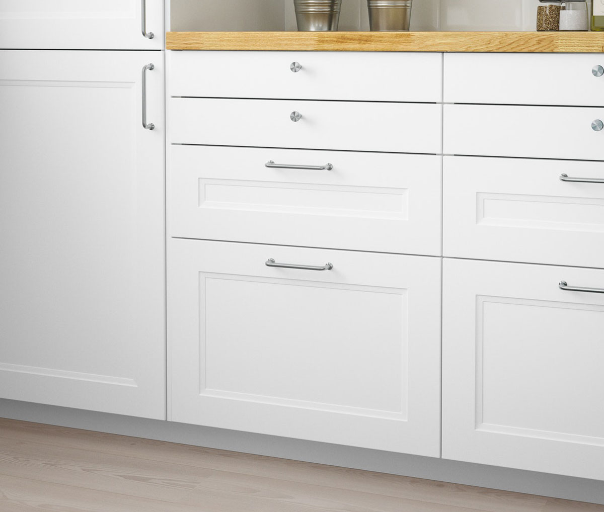 AXSTAD White Kitchen - IKEA