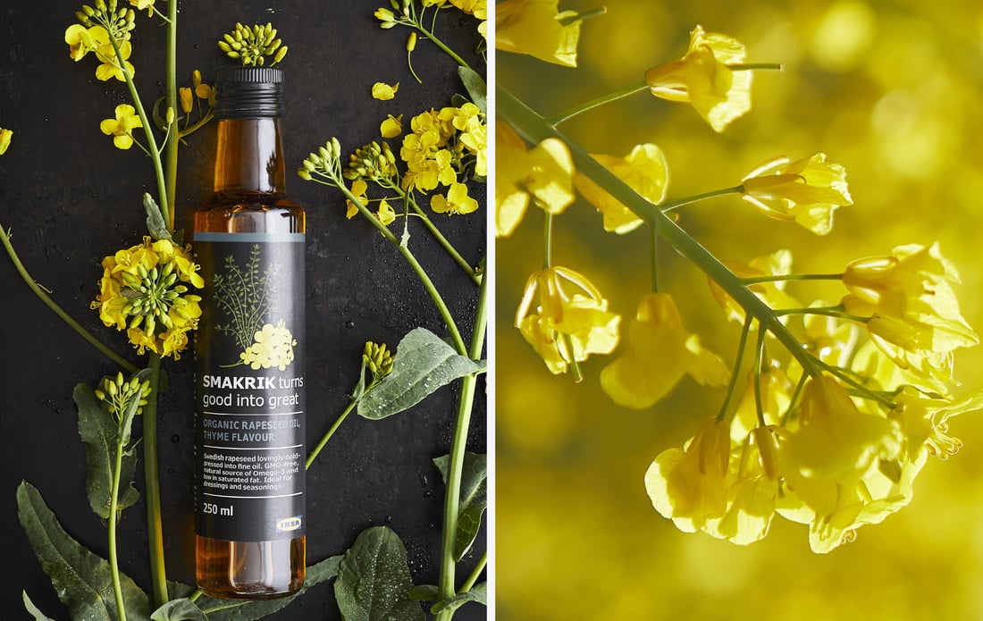 A new range of healthy and organic rapeseed oils from IKEA, plus a ...