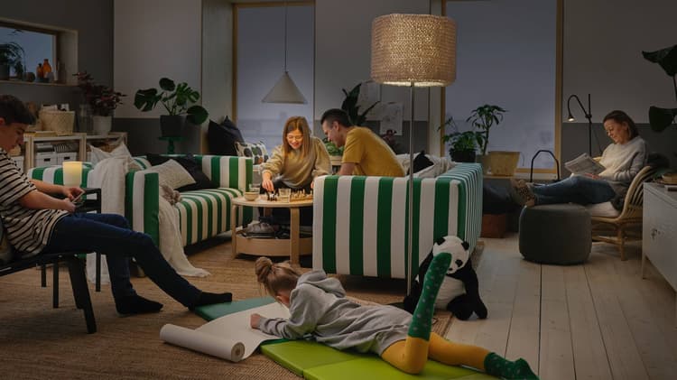 Make a friend-friendly living room - IKEA