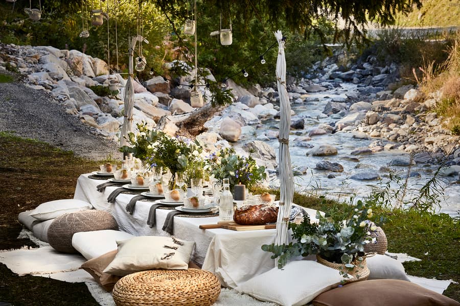 Create an outdoor wedding party in Boho Style - IKEA Switzerland