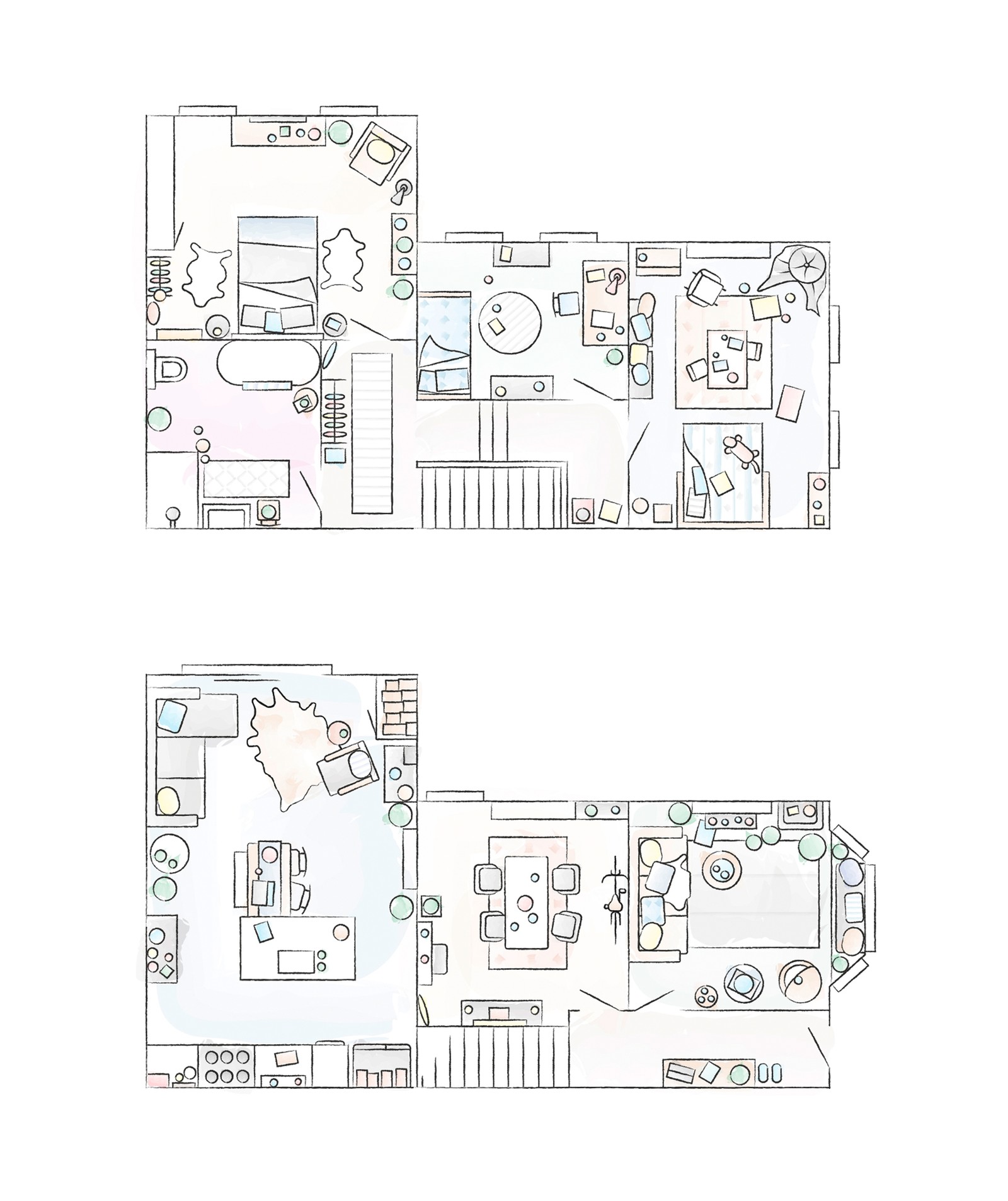 A happy home with industrial style for all the family - IKEA