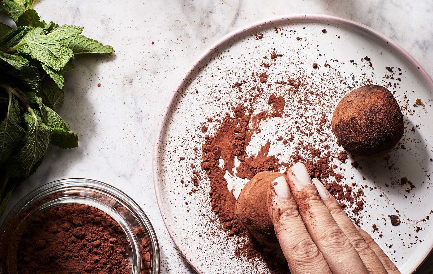 Recipe for easily made holiday tea-flavoured truffles - IKEA CA