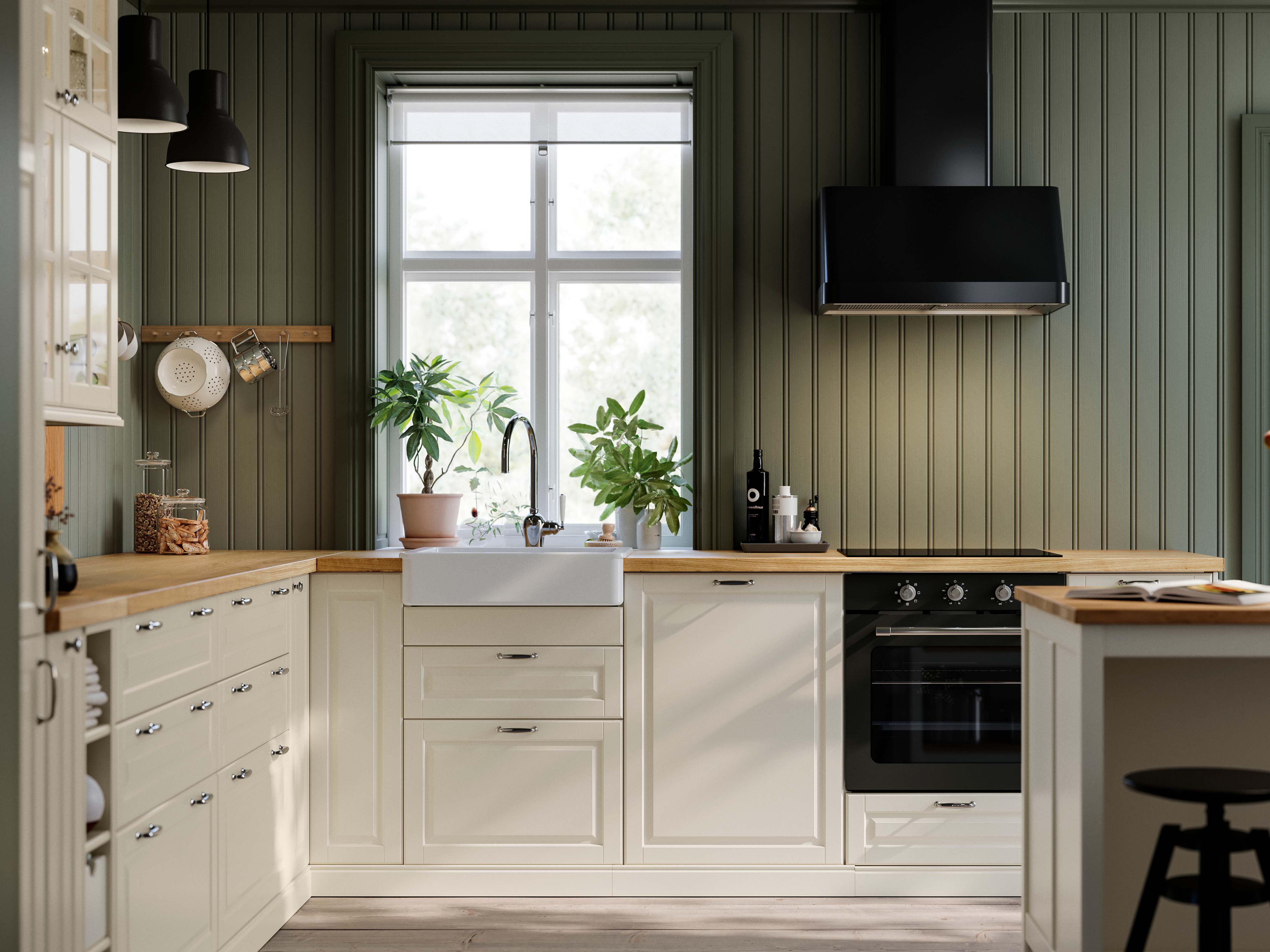 Cream Kitchen - Beige Kitchen - Off-White Kitchen - IKEA