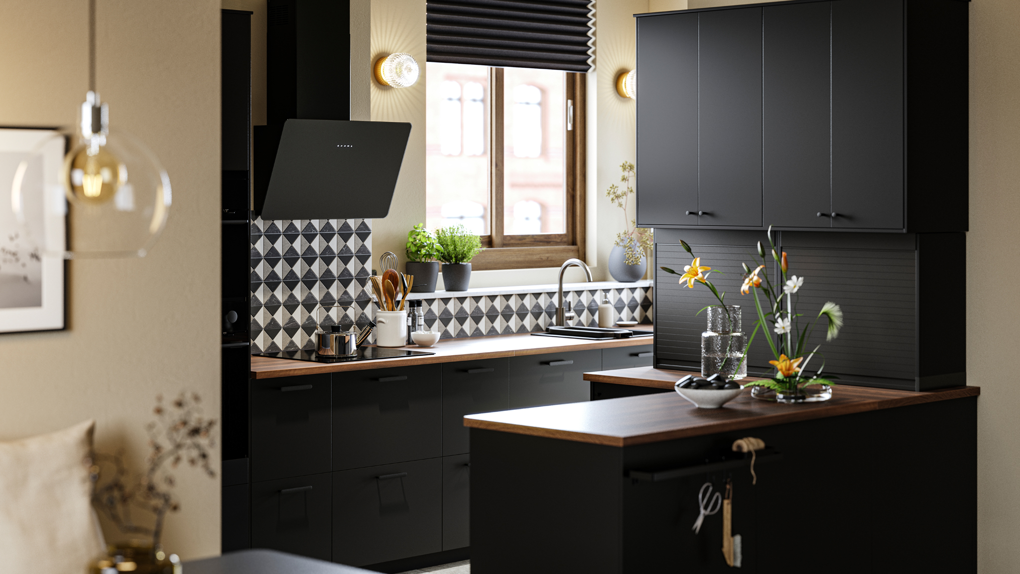 NICKEBO anthracite kitchen fronts - IKEA Norway