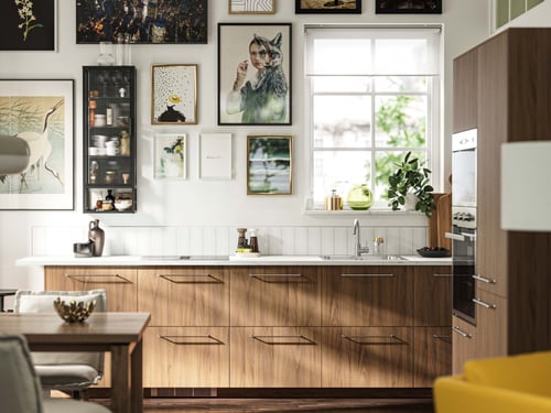 Wood Kitchen - Oak Kitchen - Brown Kitchen - IKEA