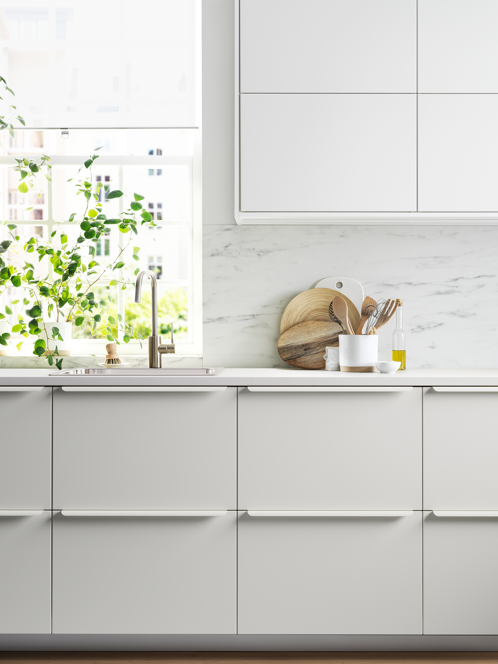 VEDDINGE White Kitchen – Affordable and Clever - IKEA CA