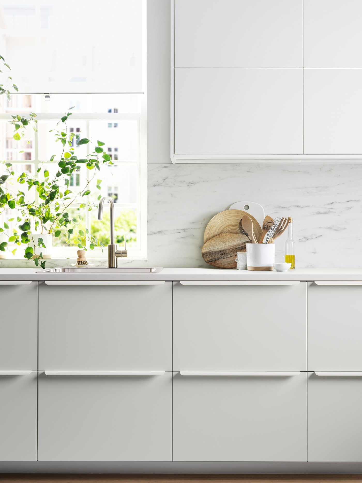 VEDDINGE White Kitchen – Affordable and Clever - IKEA CA