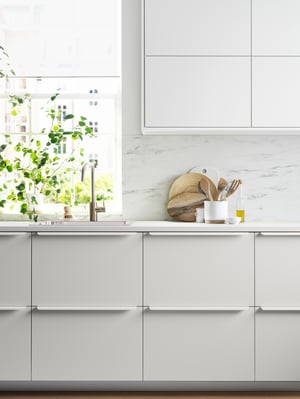 VEDDINGE White Kitchen – Affordable and Clever - IKEA CA