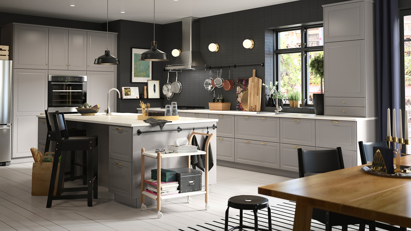 A classic kitchen for smart cooks - IKEA