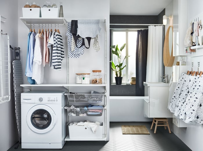 Easy and organised laundry routines - IKEA