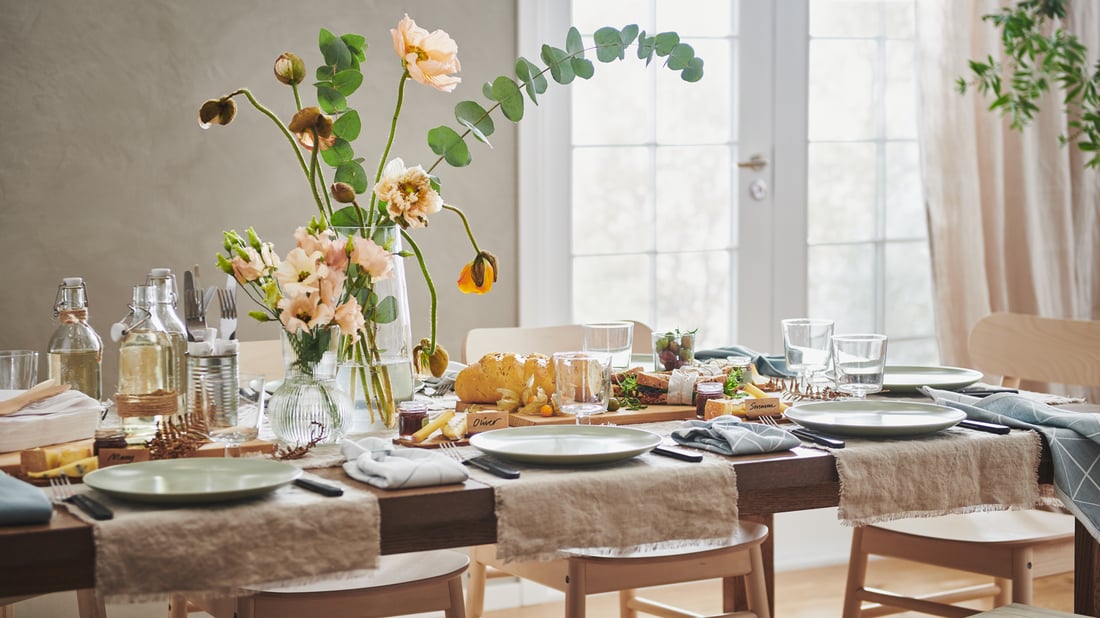 Table setting ideas that are basic but beautiful - IKEA