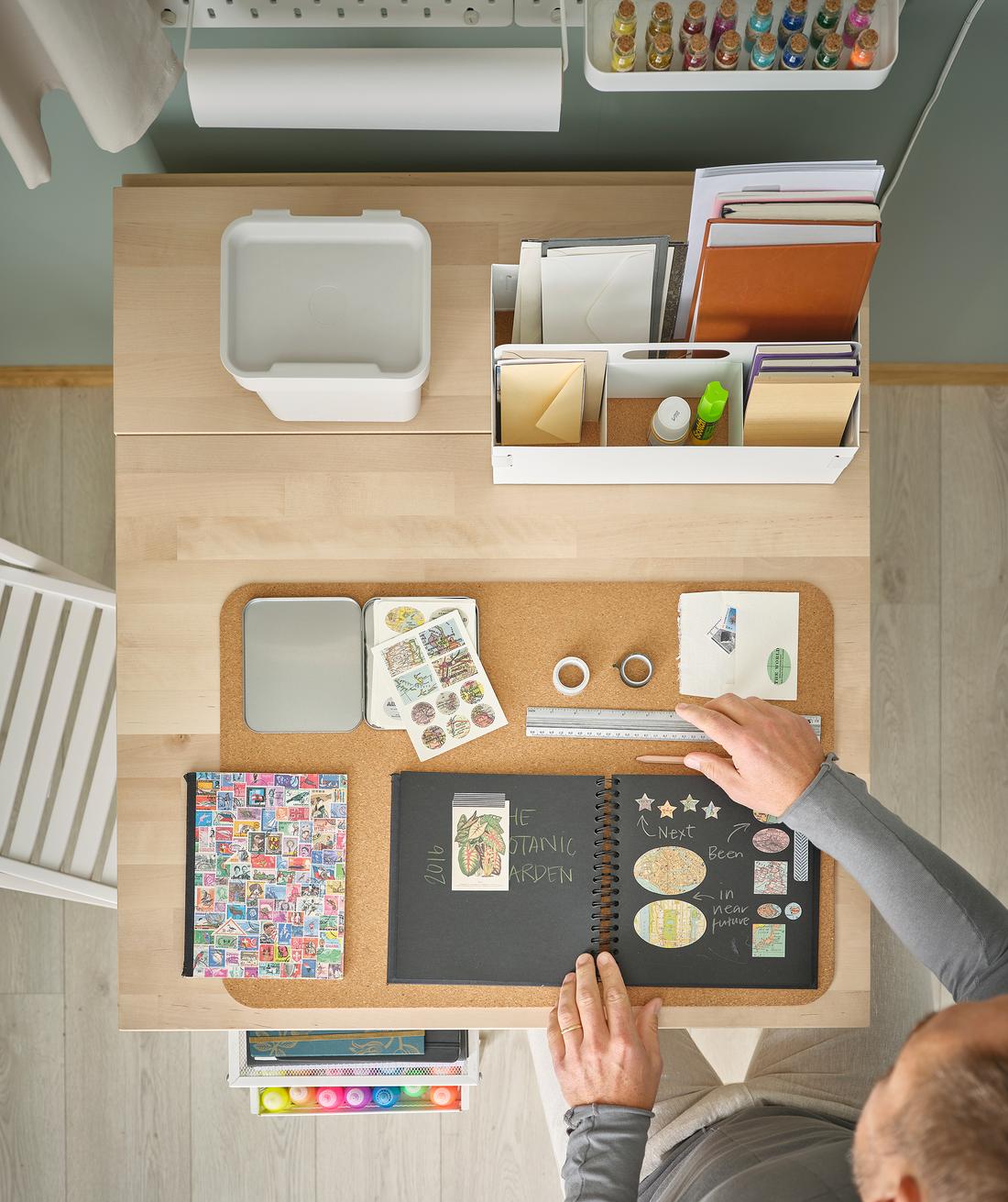 How to create a flexible on-and-off home hobby corner - IKEA Australia