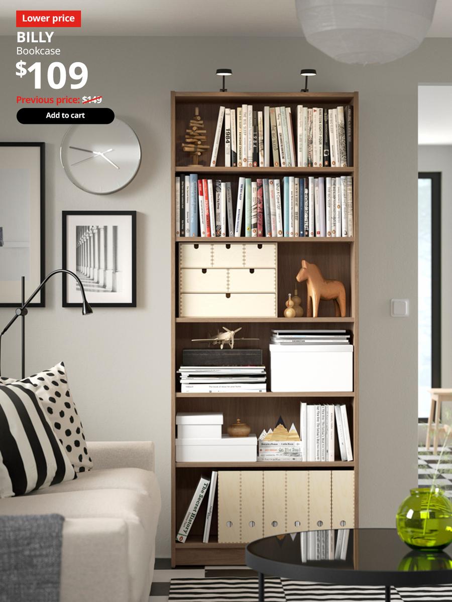 Billy Bookcase and storage series - IKEA