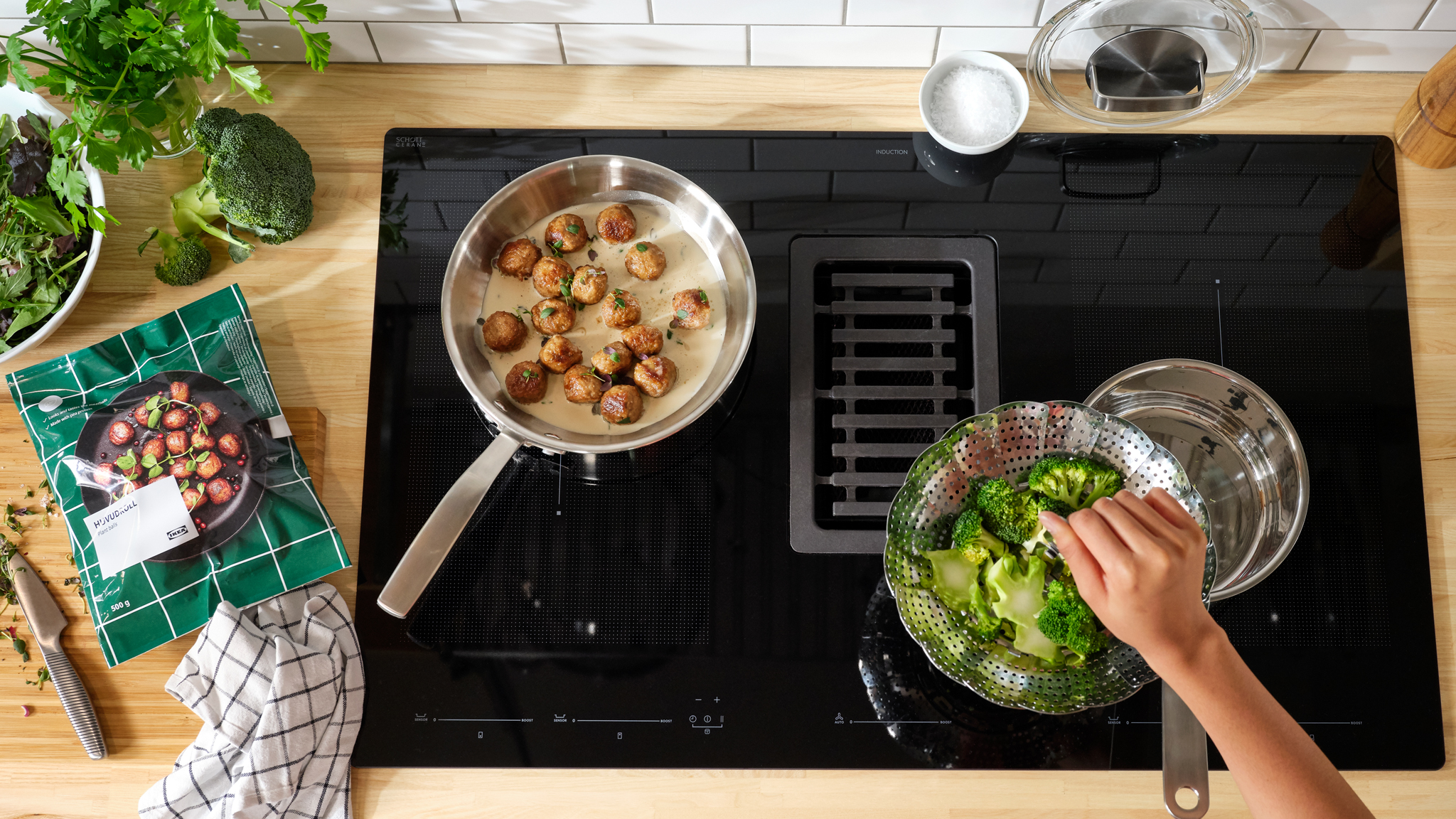 A guide to induction hobs’ clever functions - IKEA
