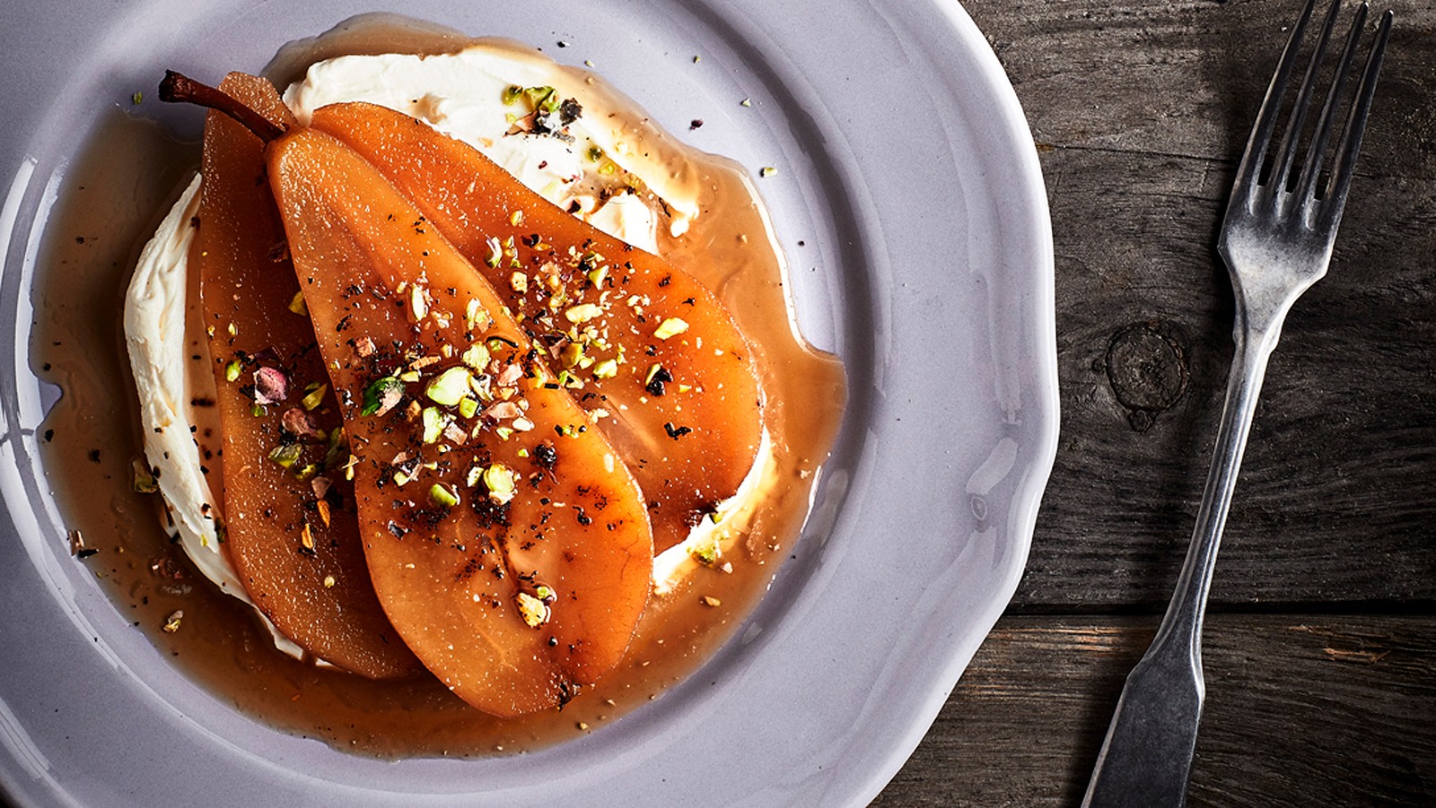 A recipe for pears poached in Earl Grey tea - IKEA CA