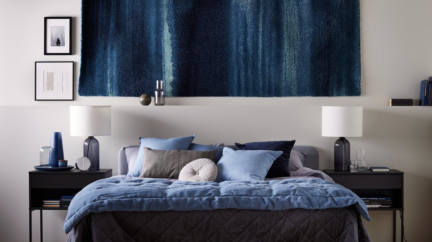 A rug on the wall makes your room come alive - IKEA