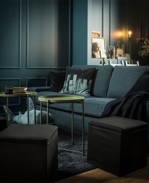 A multi-functional living room on a budget - IKEA