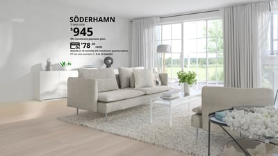 Living Room Furniture - SÖDERHAMN Sofa Series - IKEA