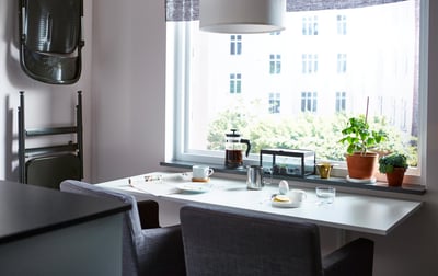 Rejoice! A small space dining experience to embrace - IKEA UK