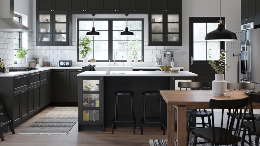 A kitchen with a classic and rustic look - IKEA